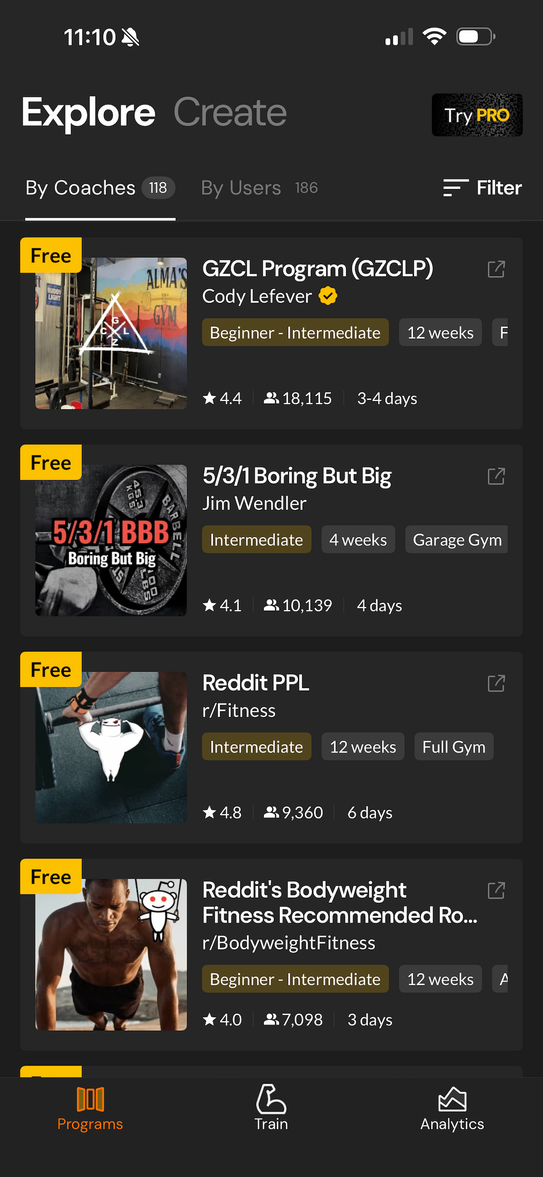 Boostcamp - Free Workout Programs, Tracking & Progress for Every Level