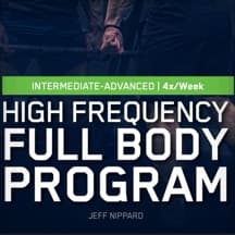 High Frequency Full Body Program: Jeff Nippard | Boostcamp App