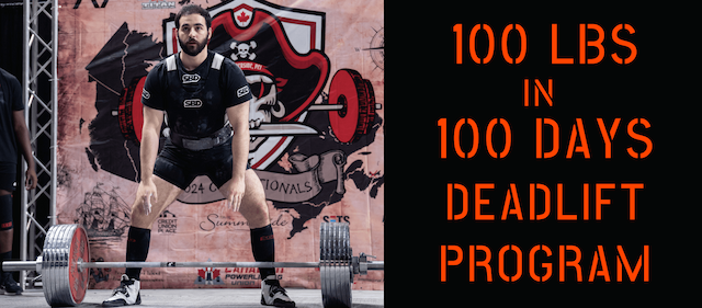 100 LBS in 100 Days Deadlift Program | Boostcamp App