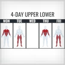 Science Based Ideal Upper Lower 4 Day Split | Boostcamp App