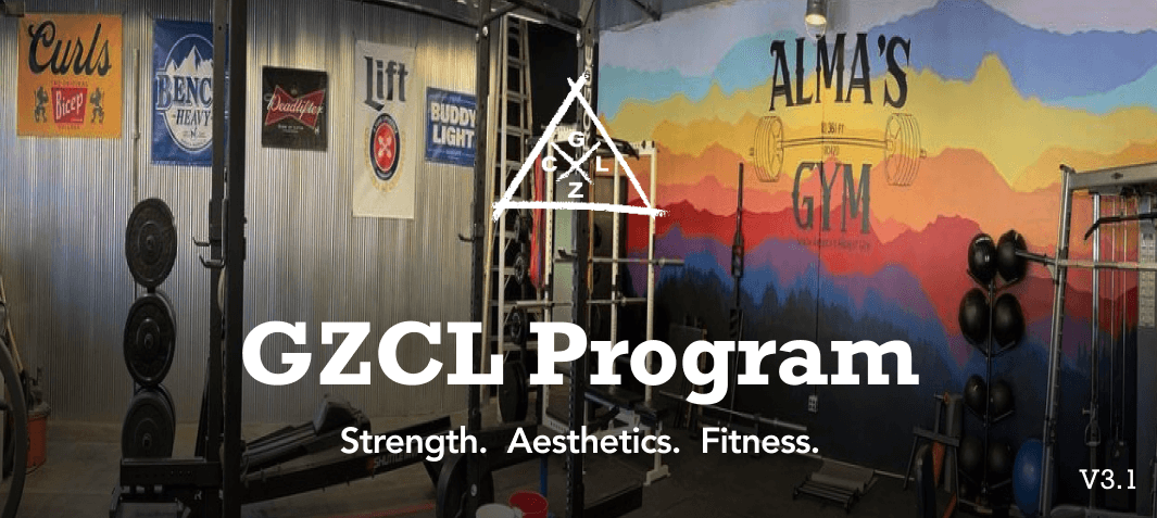 GZCL Program (GZCLP) | Workout Programs | Boostcamp App | gzcl-program ...