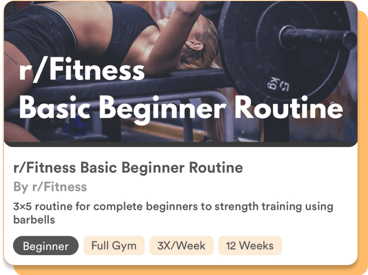 App for Reddit's best workout programs | Boostcamp App